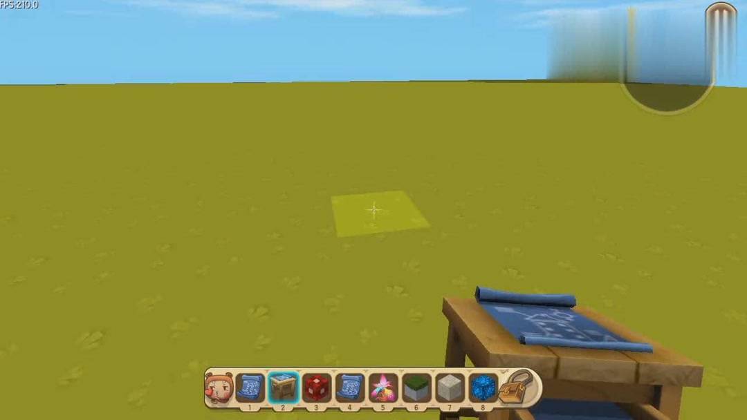 迷你世界:制作七彩玫瑰花教程,能快速的引来蜜蜂