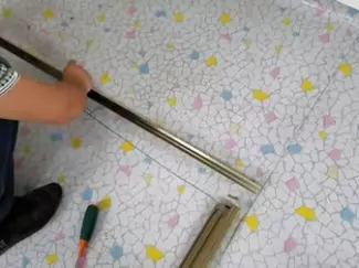 易龙家居折叠纱窗安装