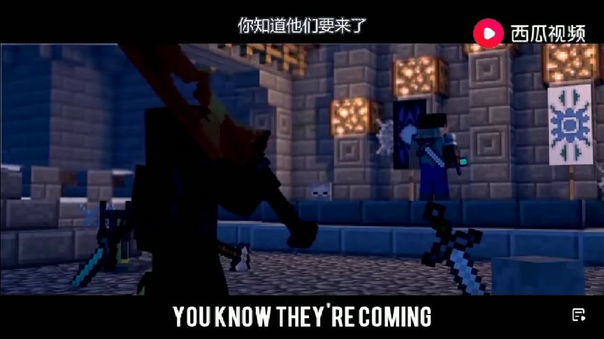 MC动画 HiM 反攻人类,我的世界史诗级大战。