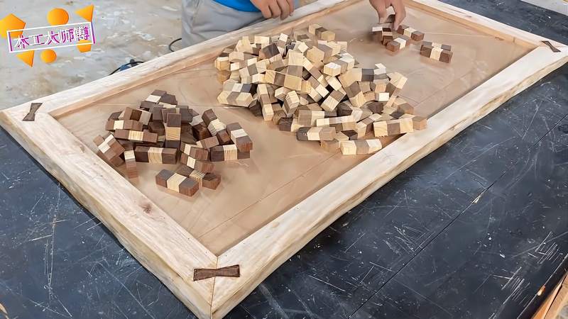 干了半辈子木工活第一次见这样的绝活废木料轻松改造成栖木桌