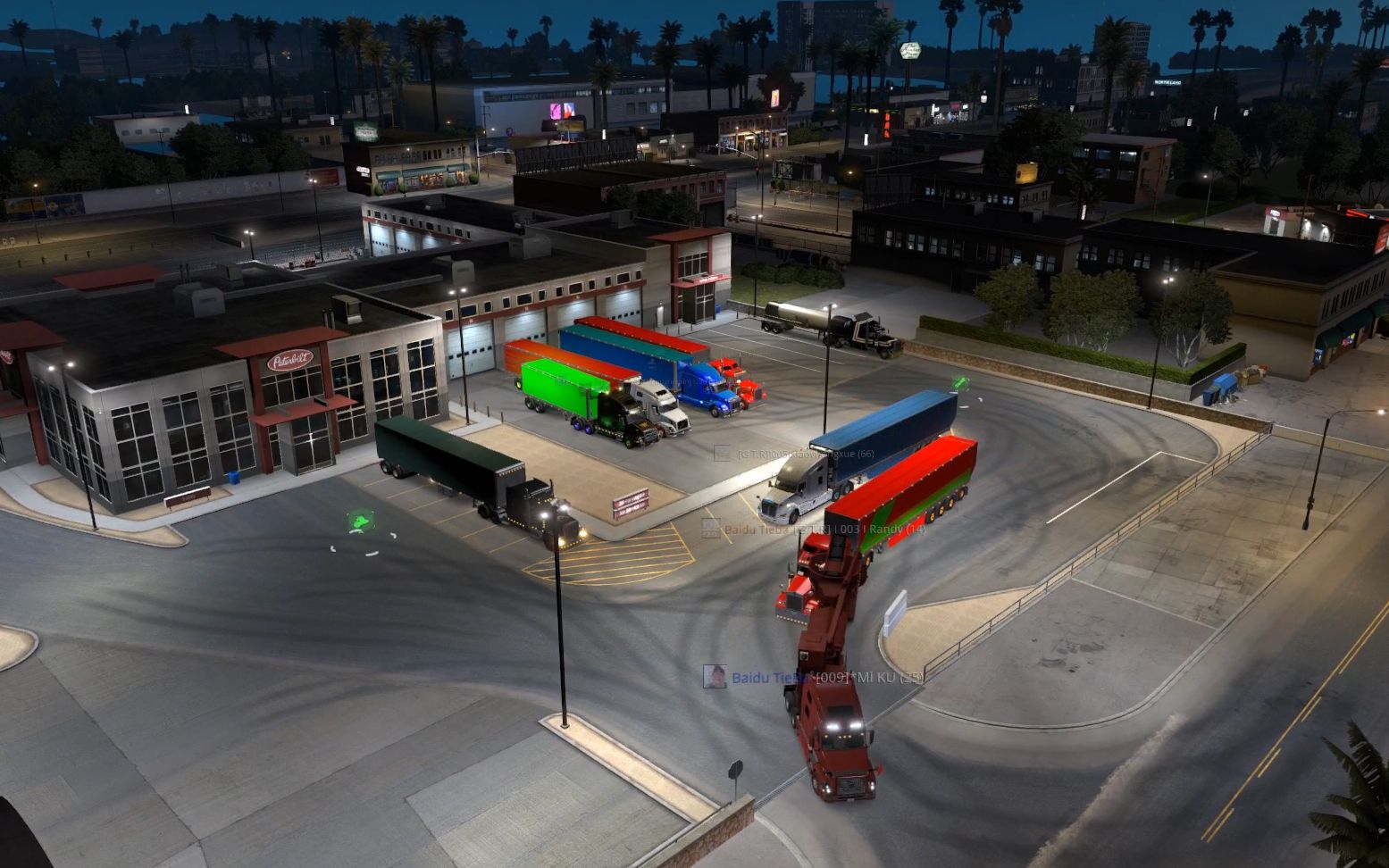 美国卡车模拟 联机节选