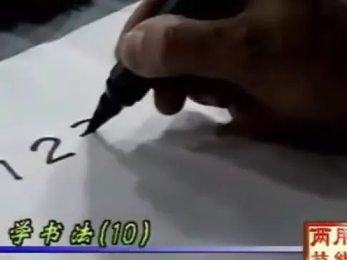 庞中华硬笔书法视频教程10