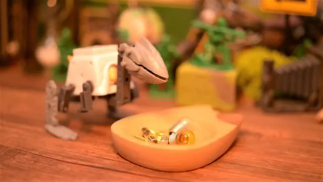 定格动画-微缩世界迷你食玩这可能就是未来的食物