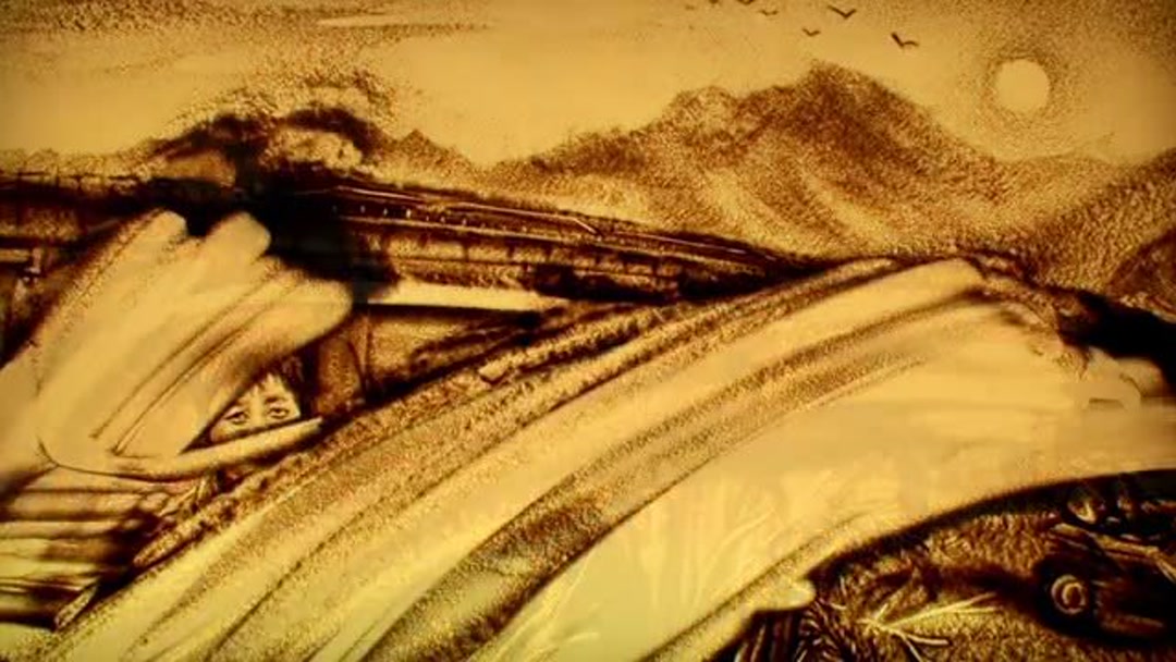 《厉害了,我的国》沙画版宣传片