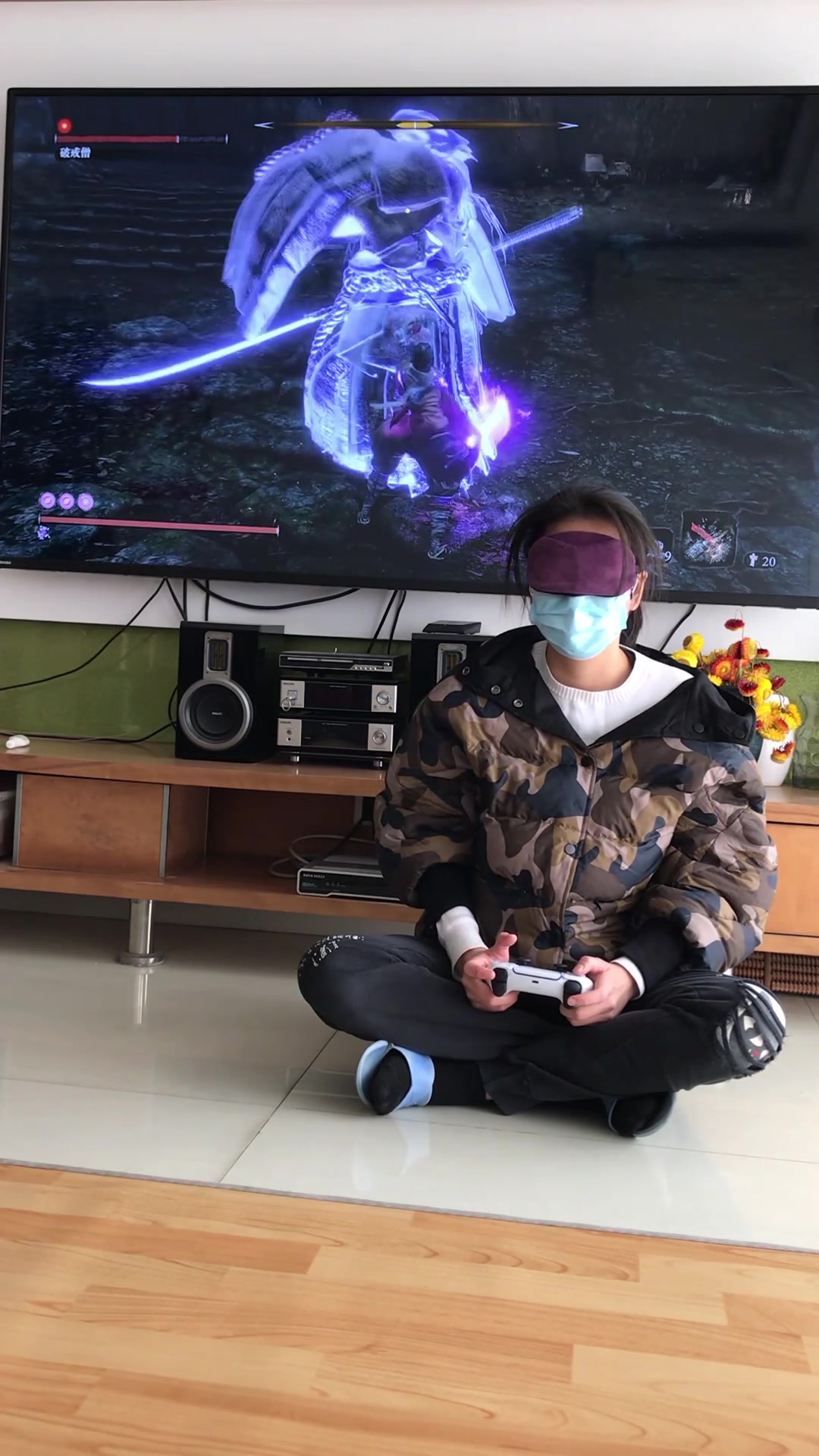 ...我在看完大佬蒙眼速通只狼后很激动决定模仿一下最简单的部分这件事