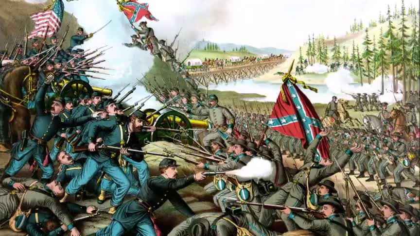 南北战争,美国历史上最惨烈的一次战争,死亡人数比二战还多!