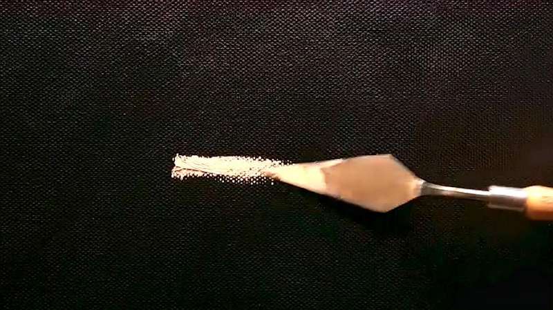 高手绝妙的“刮刀画”熟练的技法,刮出大自然的美