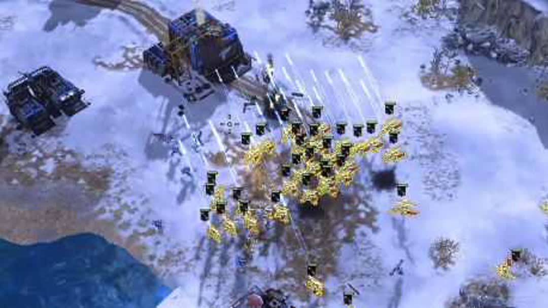 红警3起义时刻挑战关卡通关分享(额外挑战):你的金矿坍塌了