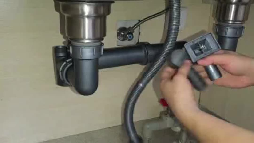 2寸下水管安装视频