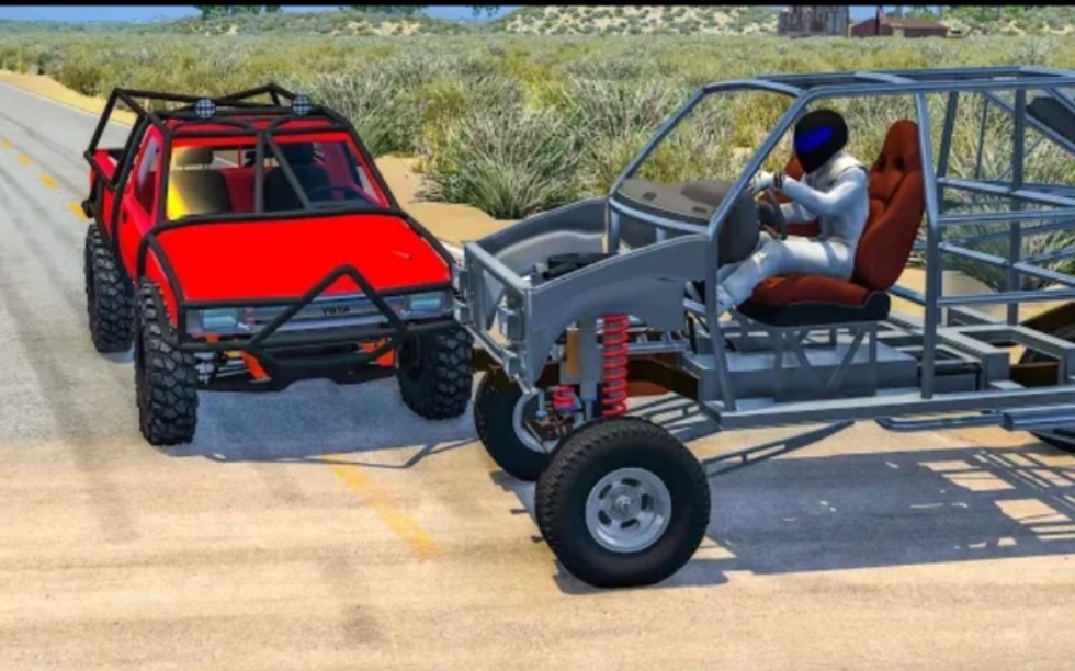 越野碰撞事故#8 | BeamNG Drive 车祸模拟器