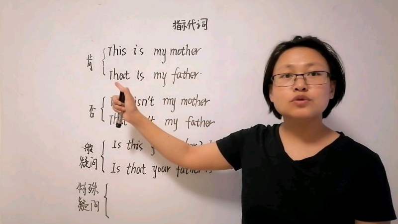 语法第二讲,指示代词讲起来