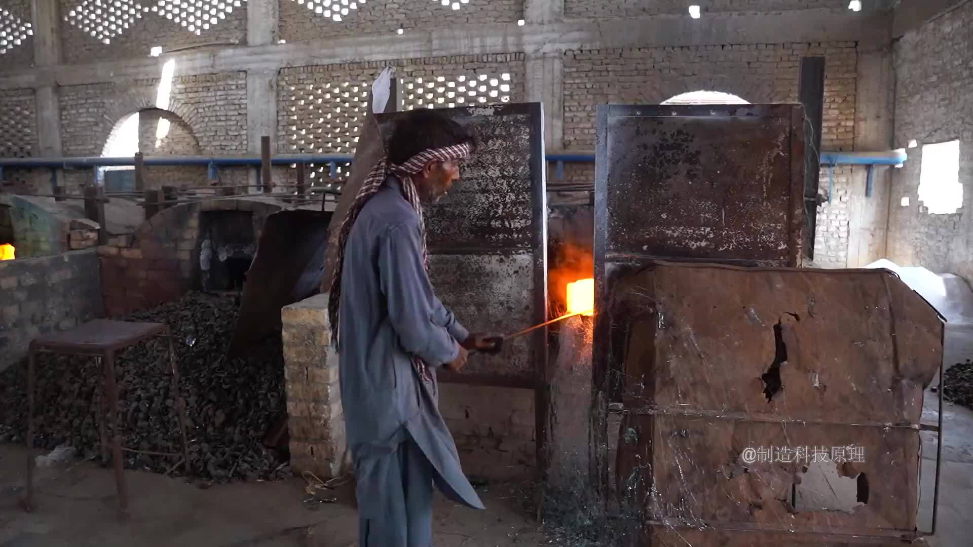 玻璃手镯制作过程@抖音小助手