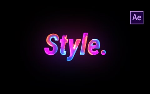 【AE教程|油管搬运|LOGO动画】LOGO文字动画