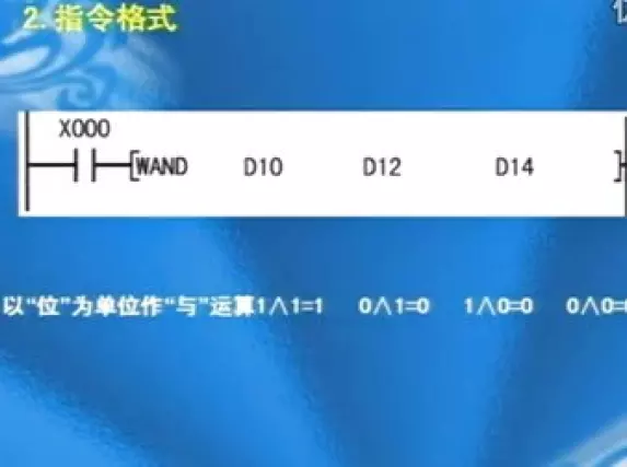 三菱plc教程全集-算术及逻辑运算指令(3)