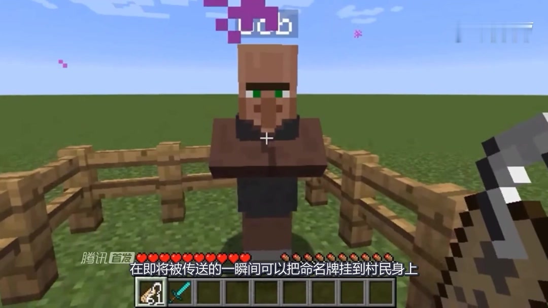 我的世界:彩蛋最多的道具:命名牌,会倒立的苦力怕见过没?