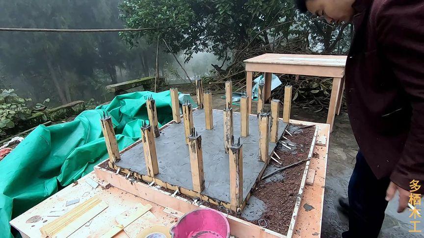 小伙建微建筑,柱子混凝土浇筑前,模具选择这样做