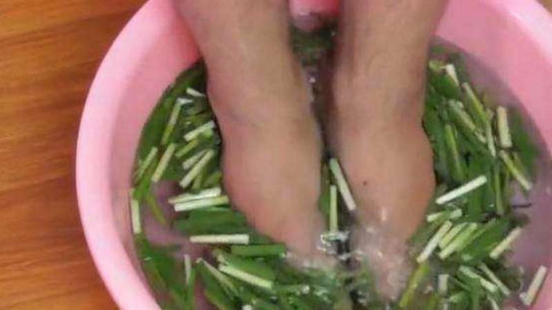 韭菜泡脚的作用这么大,解决很多人的烦恼,省钱又实用!