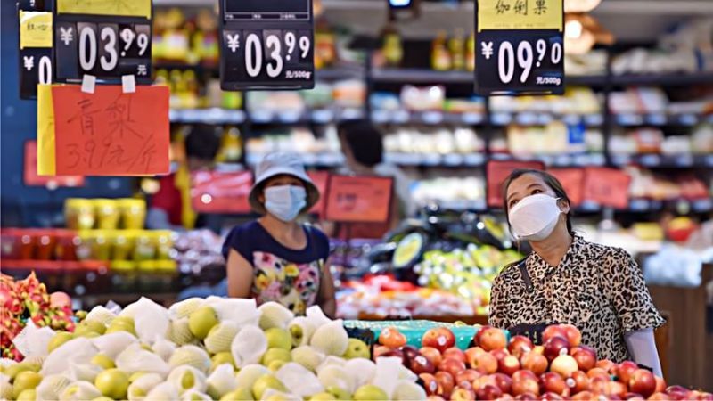 6月份居民消费价格同比持平 环比下降0.2%