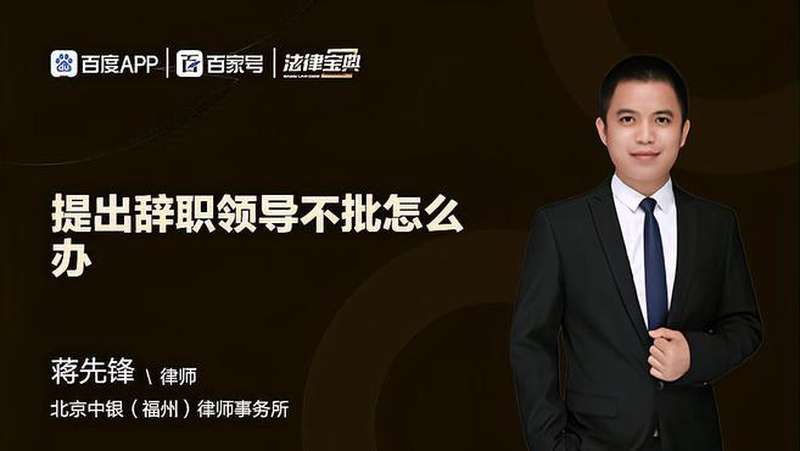 提出辞职领导不批怎么办