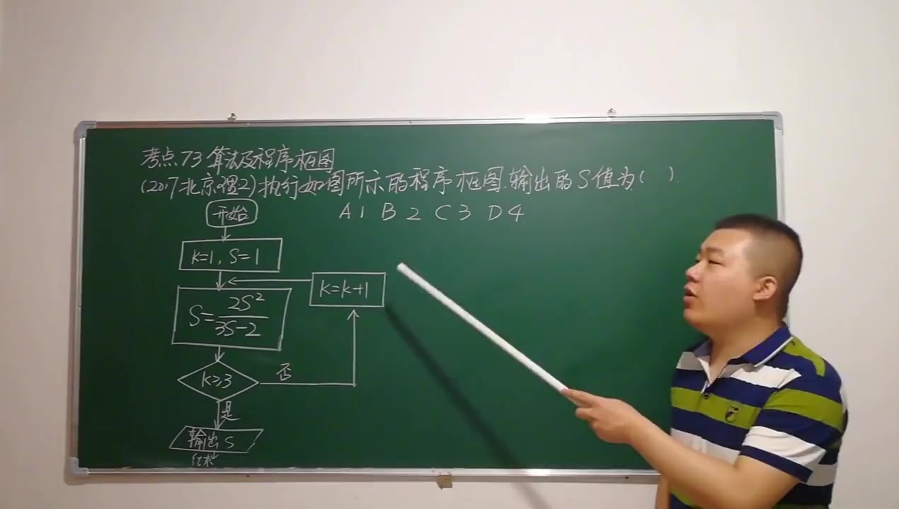 「高考考点73」算法及程序框图-2019北京卷理科第2题