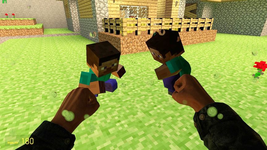 我的世界下雨打雷了二狗子怎么在门外哭啊?