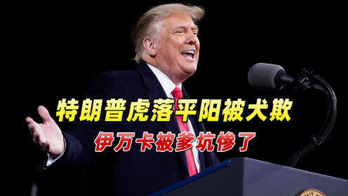 特朗普虎落平阳被犬欺,法官要求交出纳税表,伊万卡被爹坑惨了