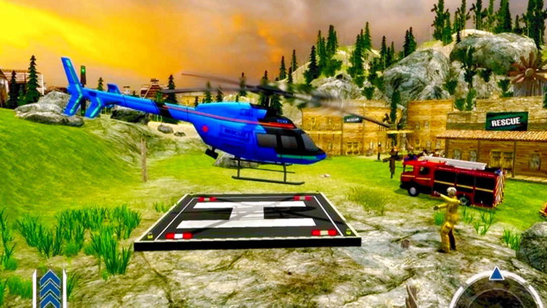 【永哥玩游戏】直升机救援模拟器 救援受困群众
