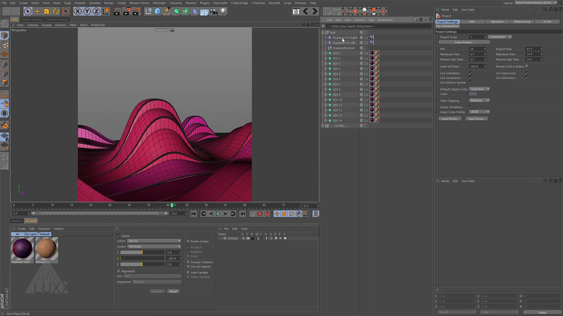 【搬运】C4D R20 MoGraph 域体积建模高级教程