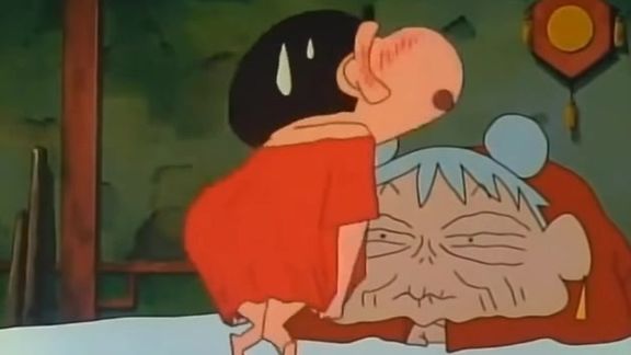 小新跳大象舞终于棋逢对手