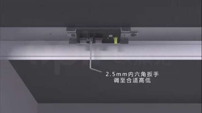 移门缓冲器YH01安装调试
