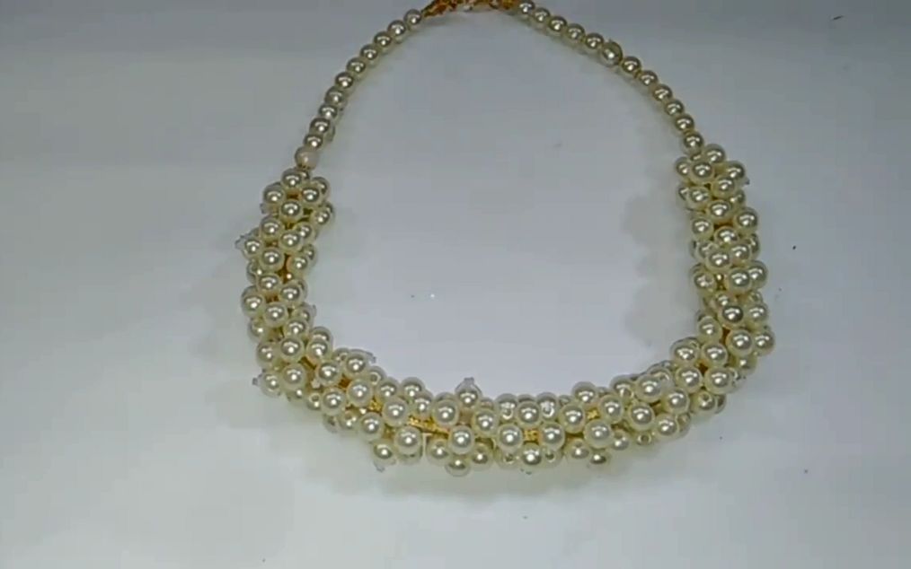 【串珠教程】珍珠项链