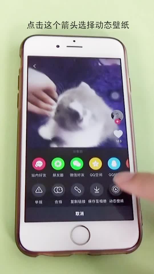 iPhone手机怎样设置动态壁纸?让你的壁纸动起来