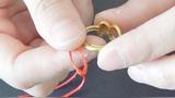 金店售货员教我的,开口金戒指编绳的方法,错过太可惜了