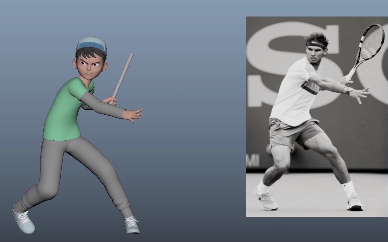 分享动画师每天都必须的练习~每天摆一个POSE_v004