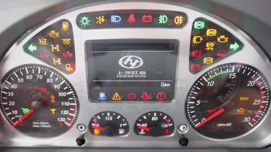 纯干货!国六E系列柴油发动机仪表介绍及故障码读取