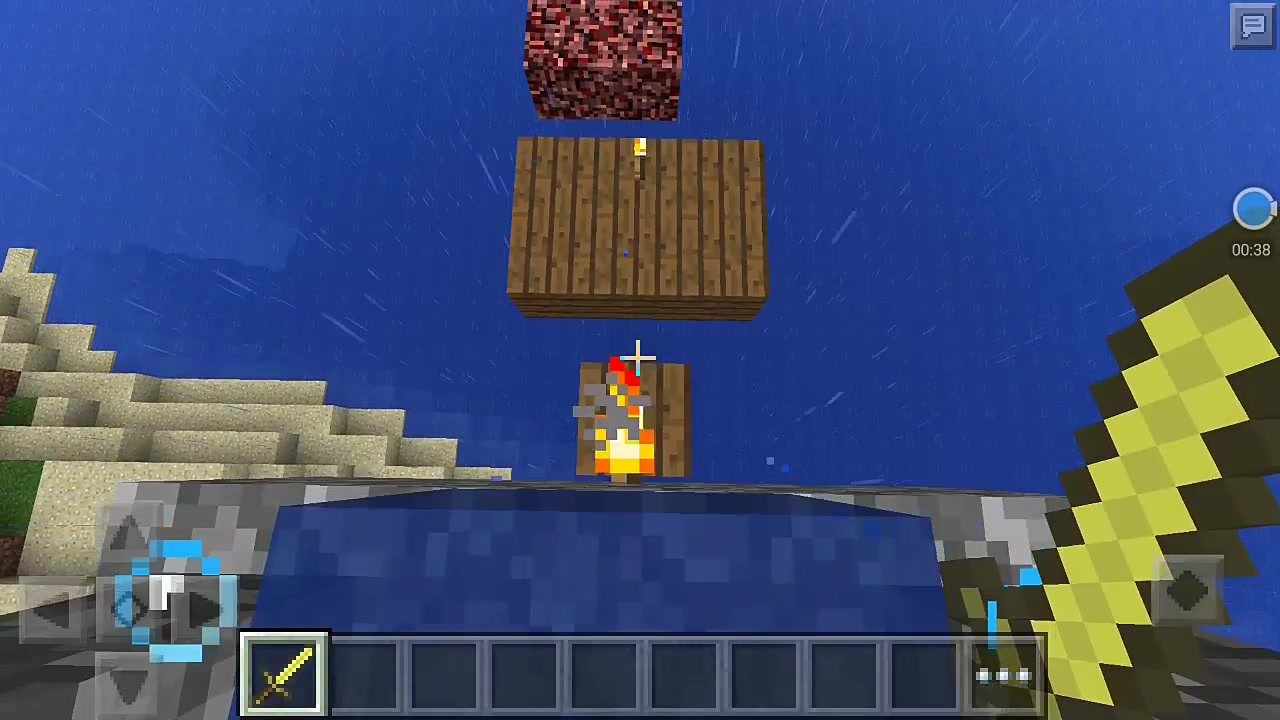 【小白】《我的世界》:用创造模式玩自己做的超简单跑酷地图