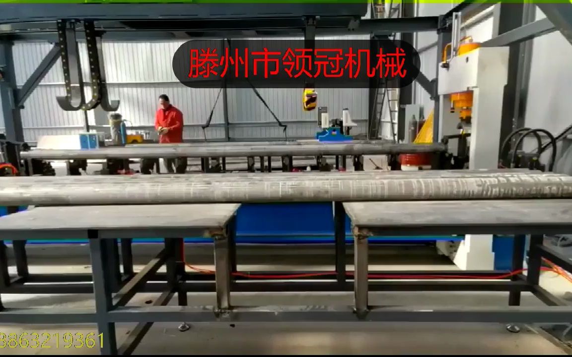 全自动校直机 钢管圆钢油缸筒校直机 配置桁架自动上料节省人工