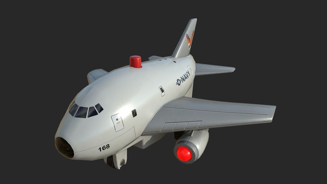 Maya/ZBrush-小飞机高模制作教程。3d建模基础教程