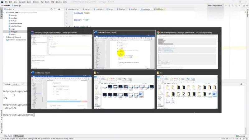 区块链技术培训Go-19-字符串-转义字符说明