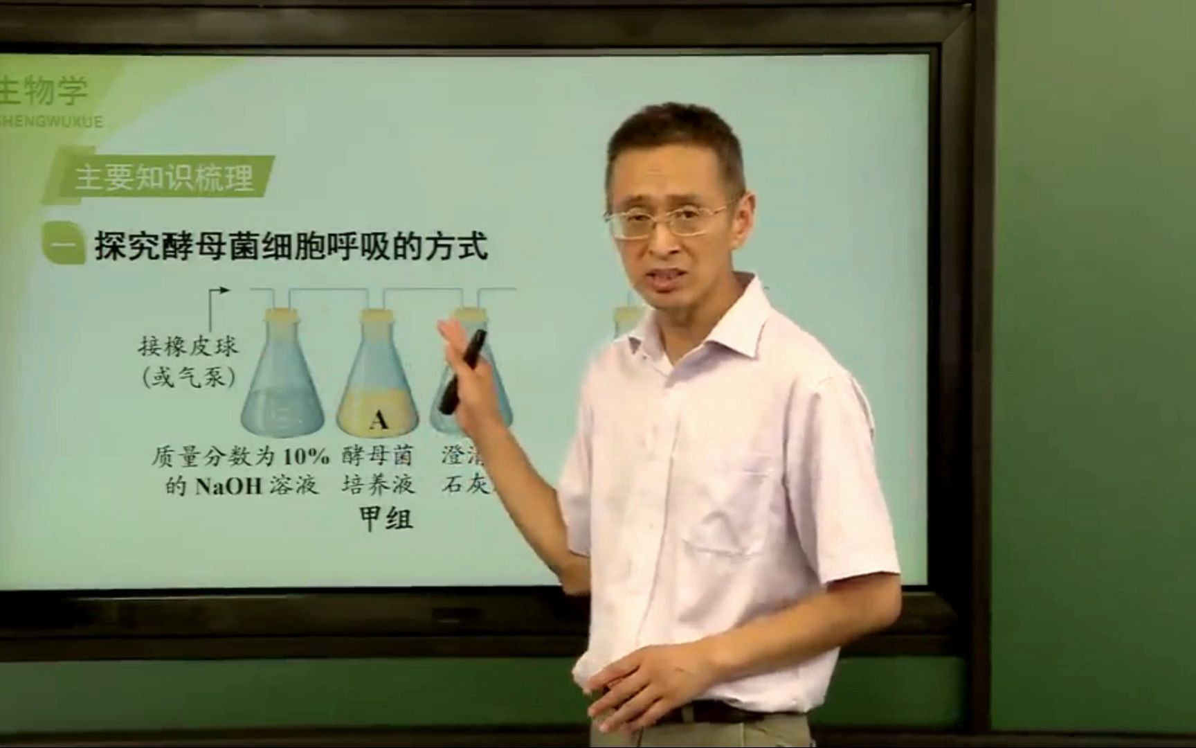 林祖荣:高中生物新教材5.3细胞呼吸的原理与应用