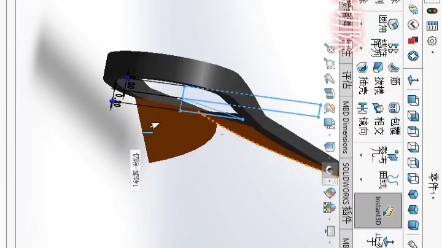 solidworks旋转切除