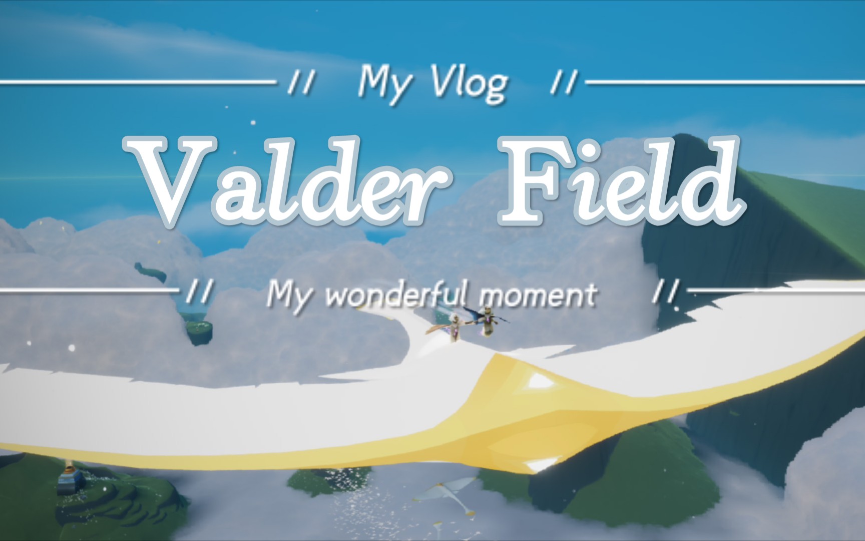 【光遇】仙境之桥 钢琴 I was found on the ground ~