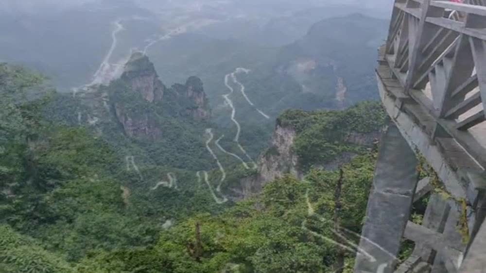 张家界迷人风光,奇峰异石,山清水秀