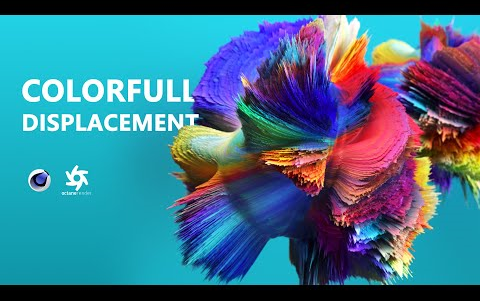 C4D Octane制作五彩斑斓的置换效果