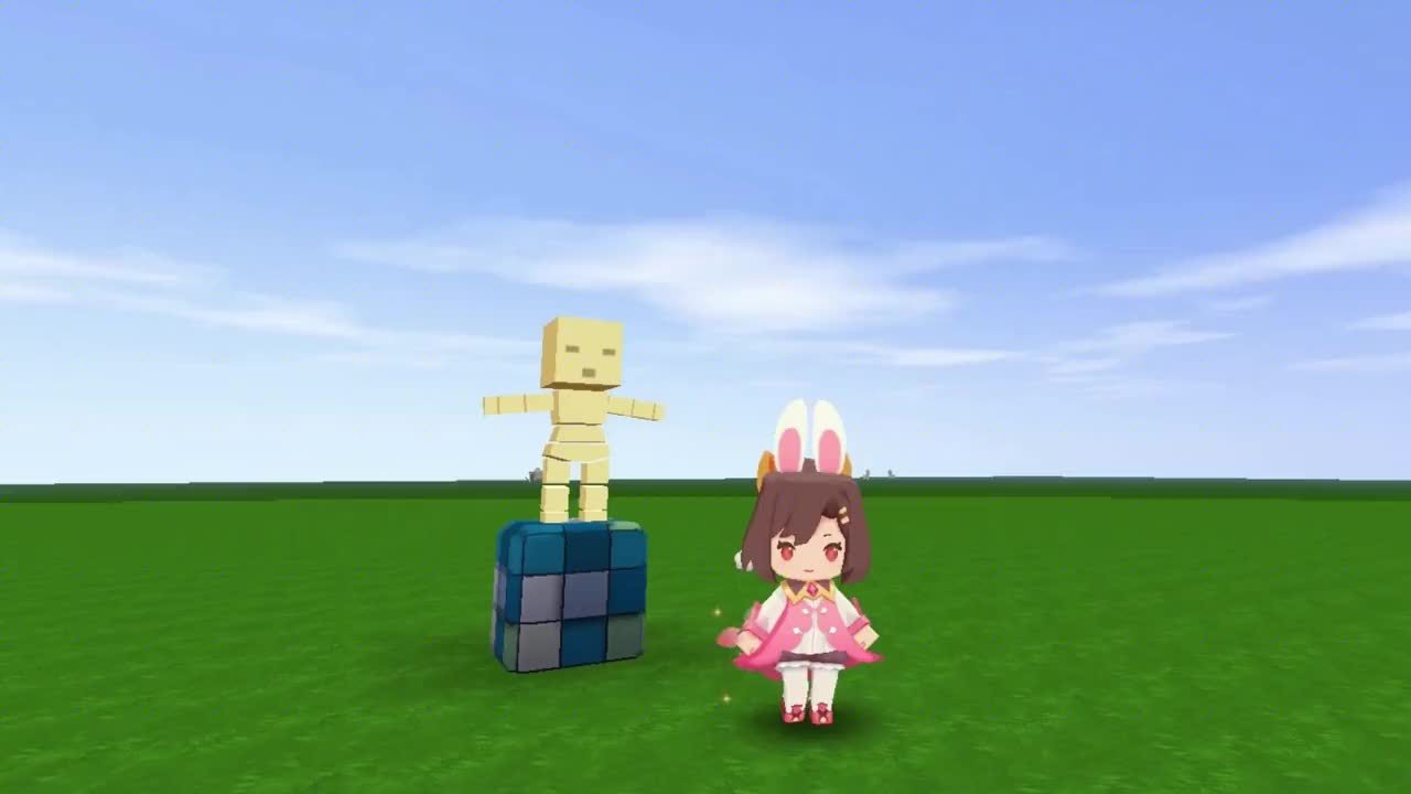 迷你世界:人偶拥有生命?不要尝试复制人偶模型!他们会发怒消失