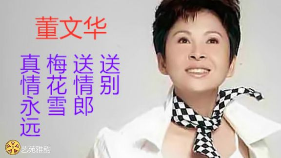 董文华经典歌曲《真情永远+梅花雪+送别+送情郎》