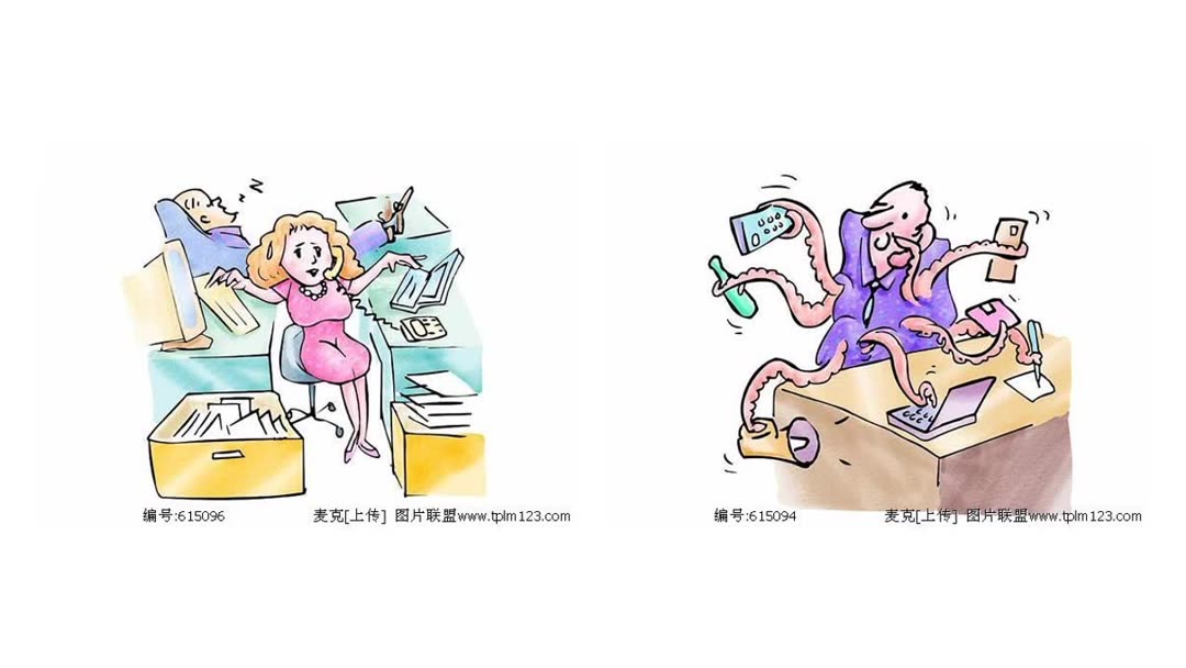 常用漫画配图商务图片素材形象手绘图片(69工作室)
