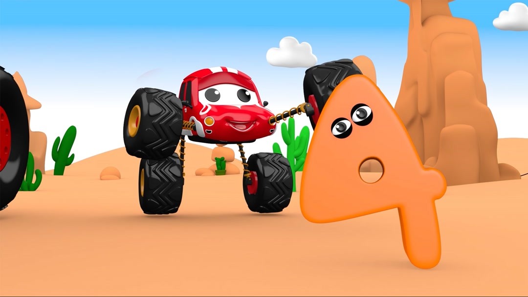 汽车世界小汽车早教学堂 第17集 超级宝贝教认车子