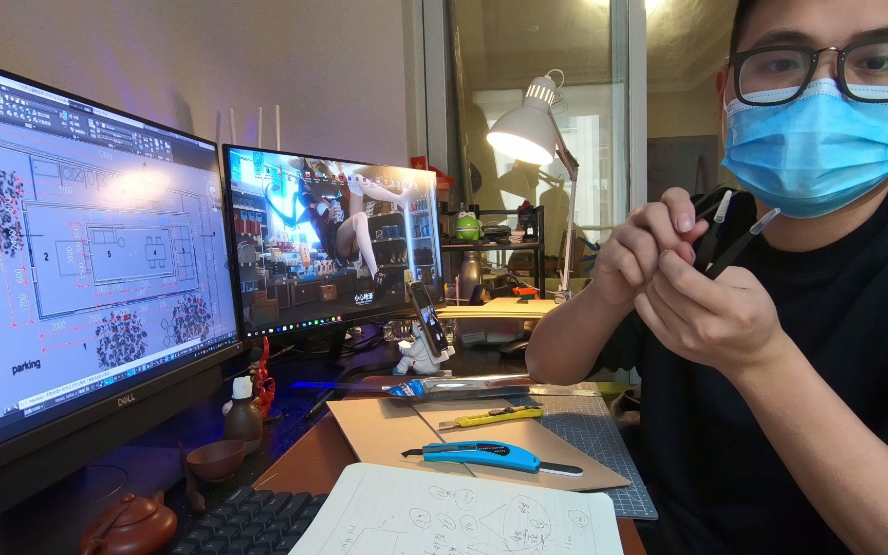 非建筑专业小白制作小日本子N HOUSE 实体模型全过程