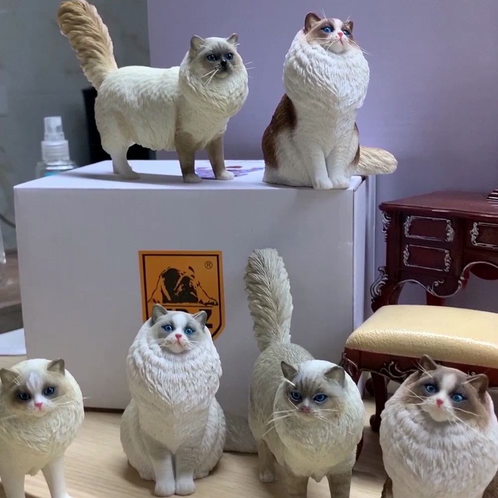 布偶猫仿真模型